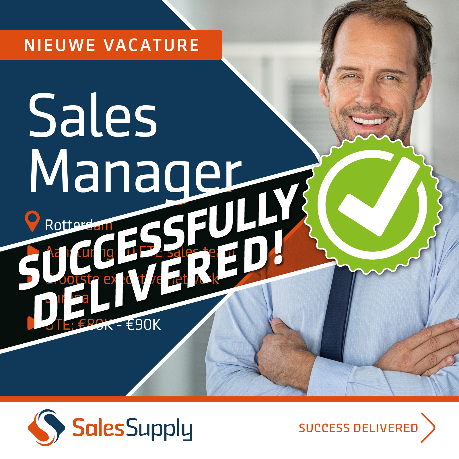 Successfully delivered by SalesSupply!